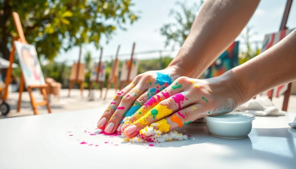 How to Get SPRAY PAINT Off HANDS - QUICK & EASY Tips