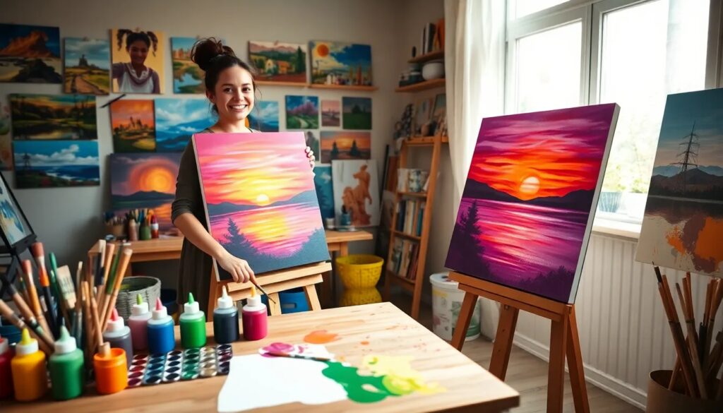 Master HOW to Paint With ACRYLICS - Step by Step Guide