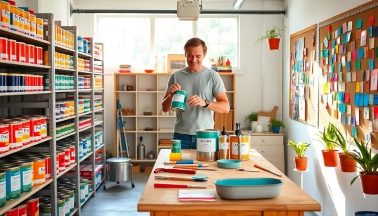 Master HOW to STORE Paint - Save YOUR Supplies!